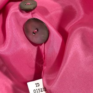 Express | Jackets & Coats | Vintage Nos Express Blazer 0 Silk Hot Pink ...